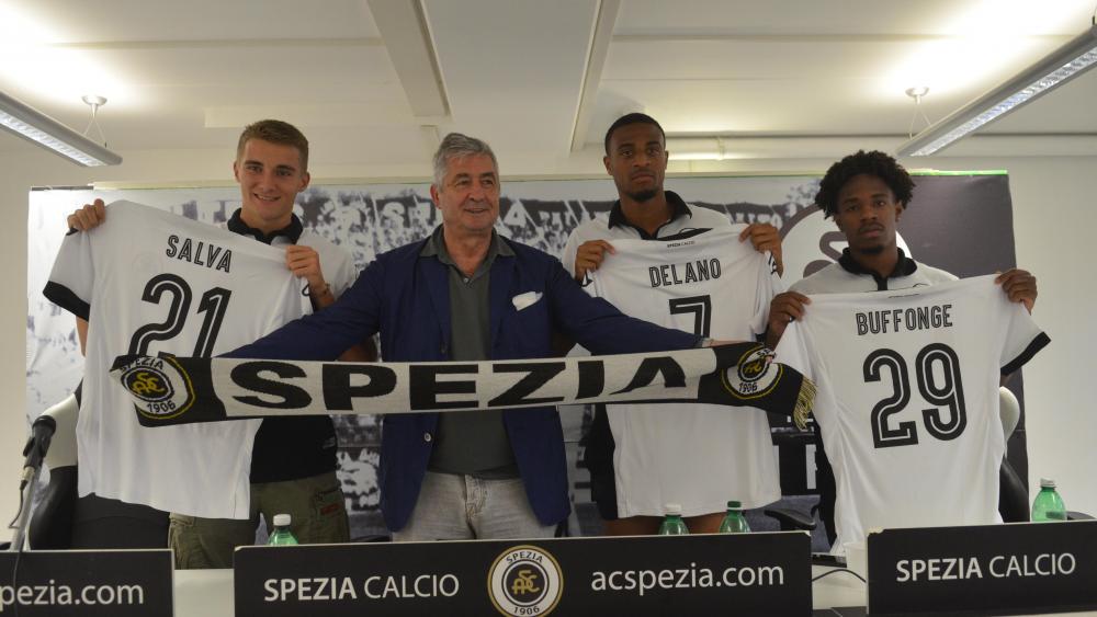 Buffonge, Burgzorg e Ferrer: la presentazione ufficiale | Spezia Calcio ...